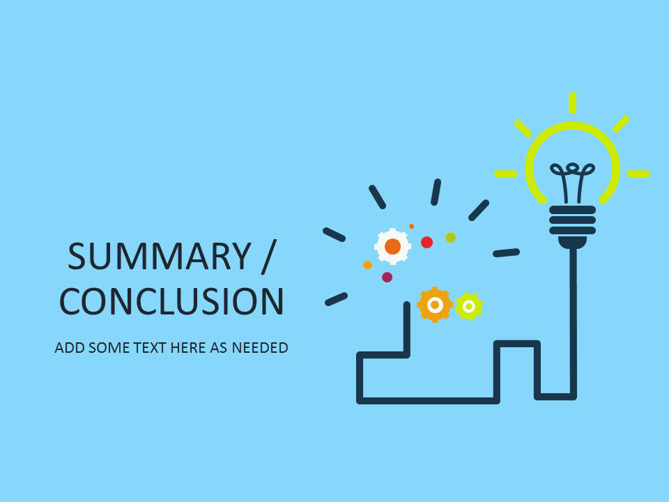 Summary Slide PowerPoint Template Summary Slide PowerPoint Template