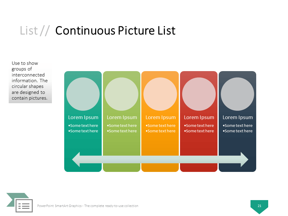 PowerPoint SmartArt Graphics – The Complete Collection