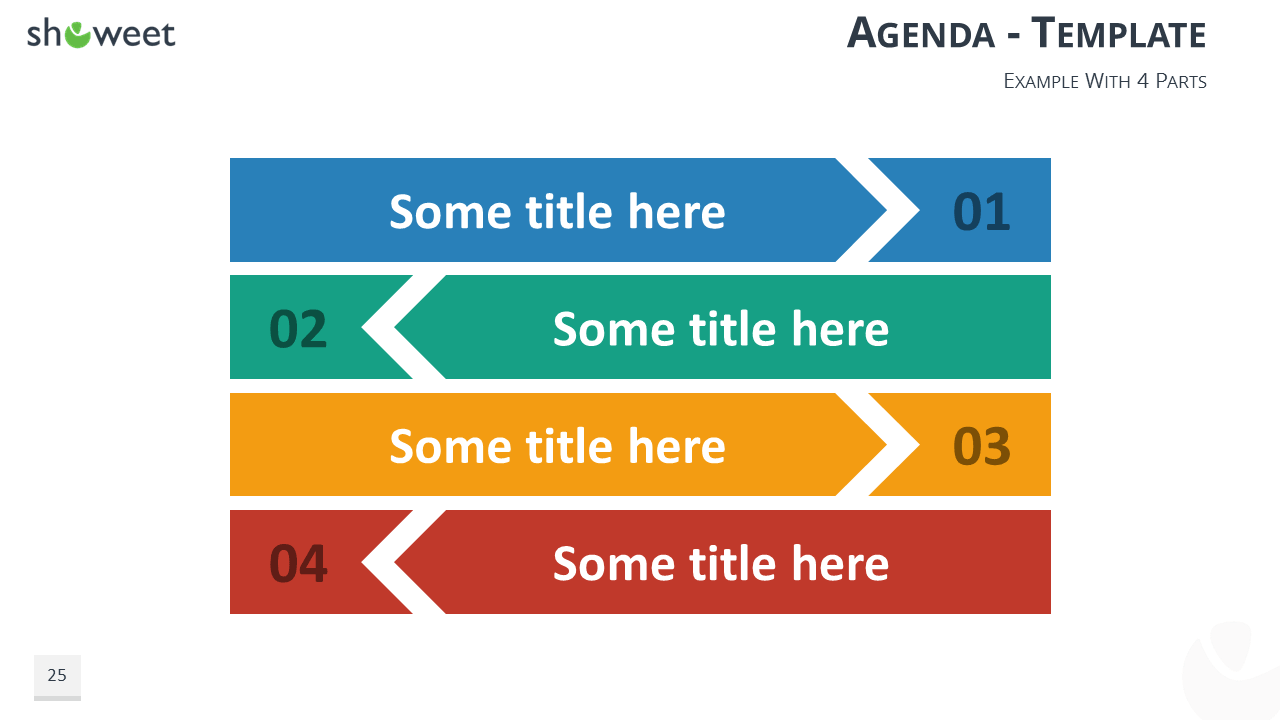 Table Of Content Templates For PowerPoint And Keynote Showeet