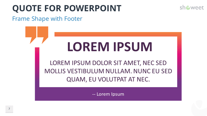 Modèles PowerPoint pour Citations