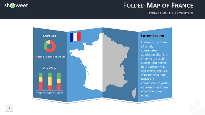 Modèles de Carte de France pour PowerPoint