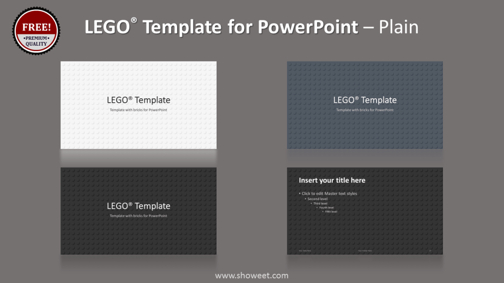 LEGO PowerPoint Template - Showeet