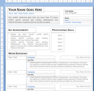 1-Page Minimalist Resume/CV Template for PowerPoint - Showeet