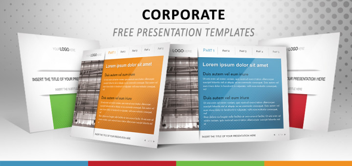Corporate – Free Template for PowerPoint and Impress - Showeet