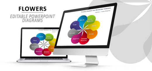 Flower Diagrams For PowerPoint - Showeet