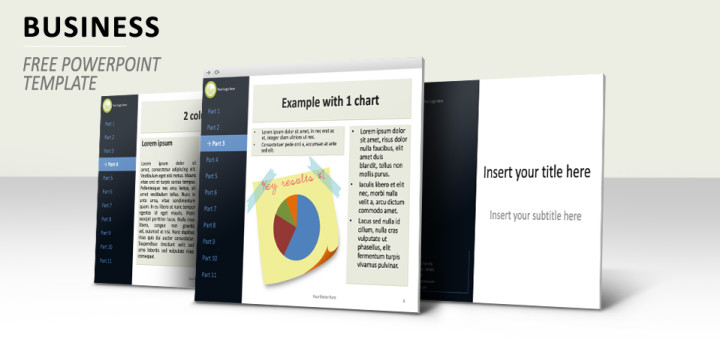 Yet Another Simple Business Template For PowerPoint - Showeet